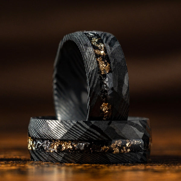 Meteorite rings - Rings By Krama